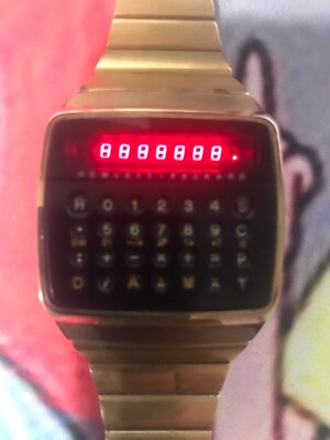 hewlett packard hp 01 calculator watch | eBay
