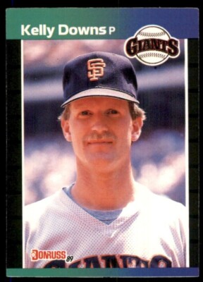 1989 Donruss #367 Kelly Downs Pitcher San Francisco Giants FREE ...