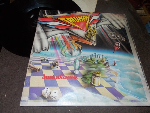 TRIUMPH JUST A GAME LP PROMO VG/VG++ | eBay
