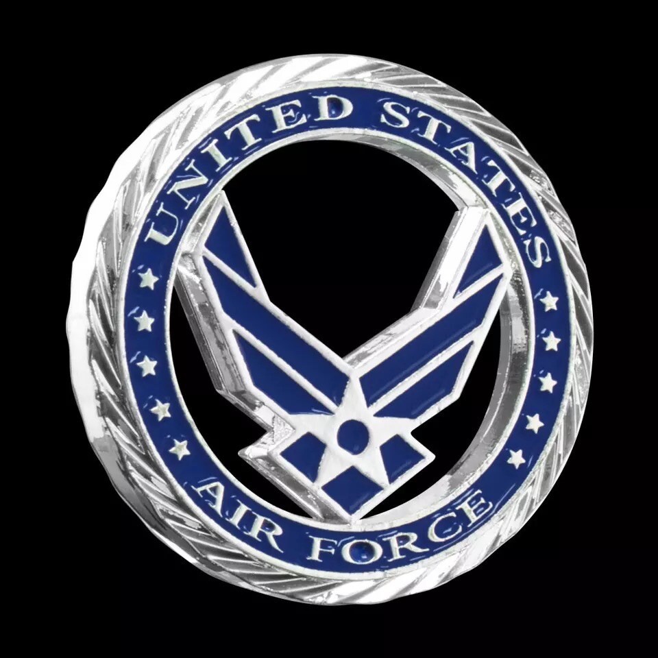 United States Air Force Challenge Coin USAF values Coin 1.57 Inch ...