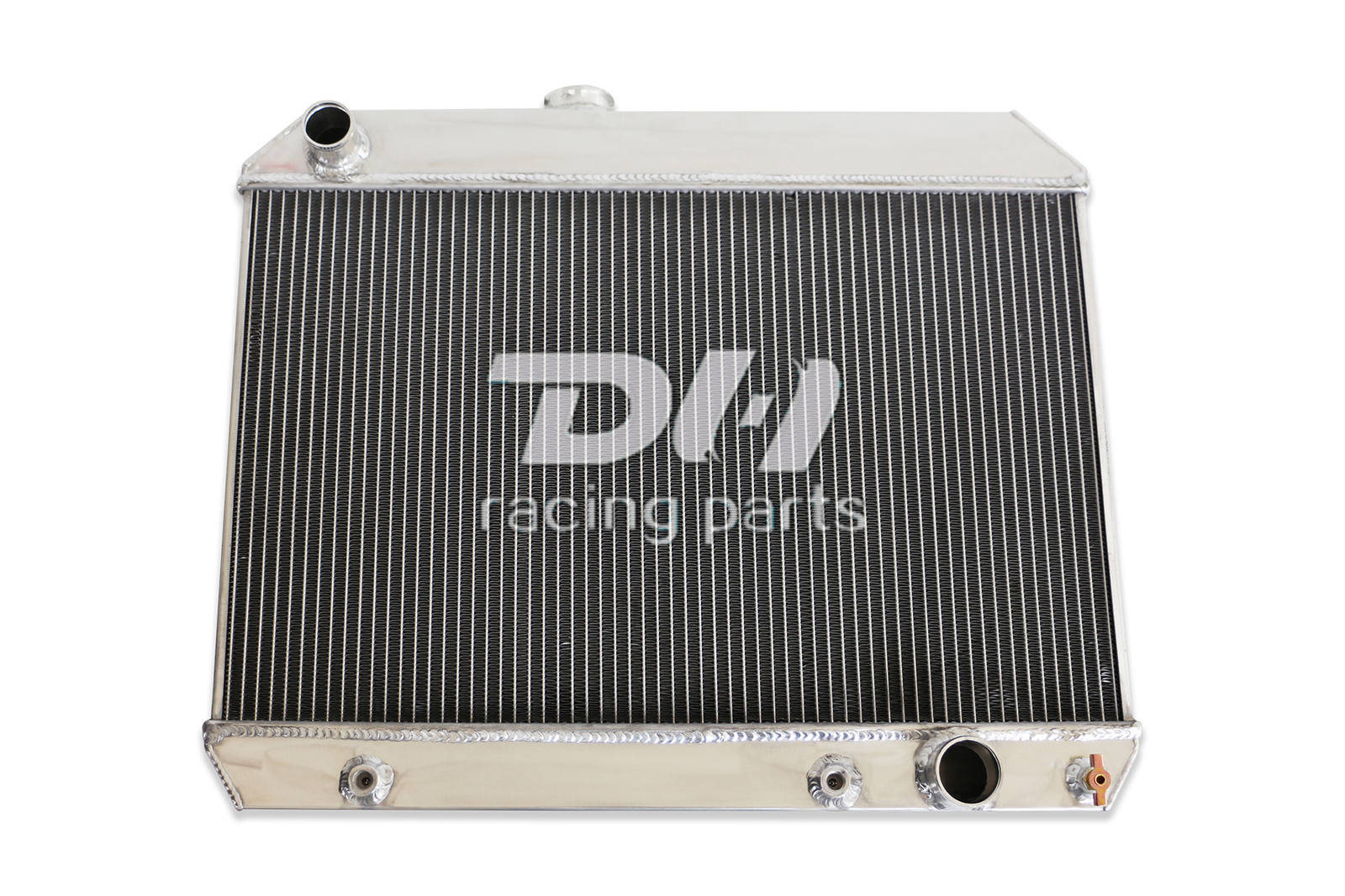 4 Rows Aluminum Radiator For 1965-67 Pontiac GTO/ Tempest/ LeMans 3.5-6 ...