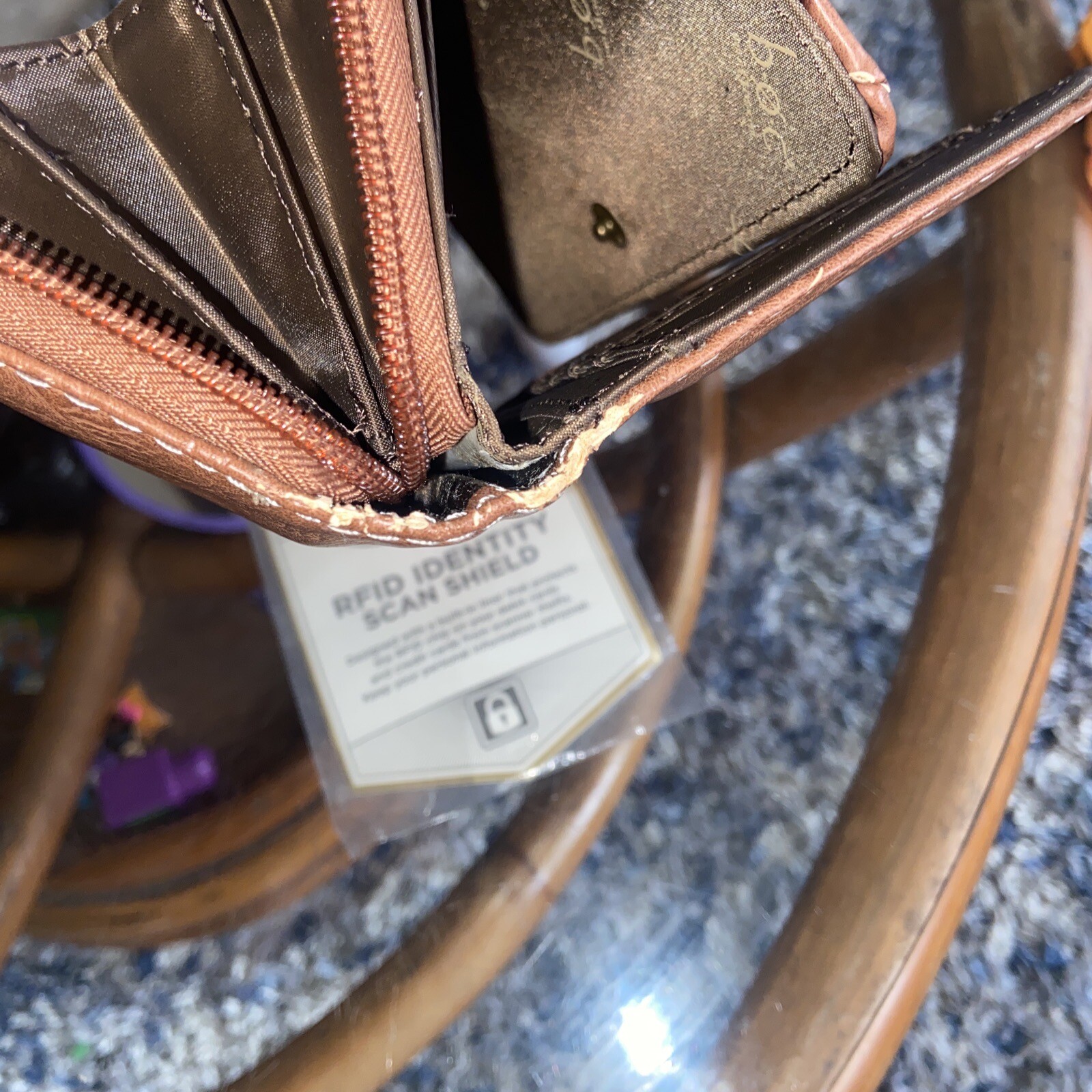 Born Concept BOC Saddle Floral Millstone Deluxe RFID Wallet for sale ...