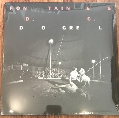 Fontaines D.C. Dogrel LP (2019) Sealed Black Record Album Partisan ...