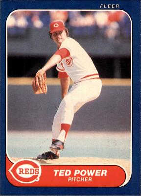 Ted Power #187 1986 Fleer | eBay