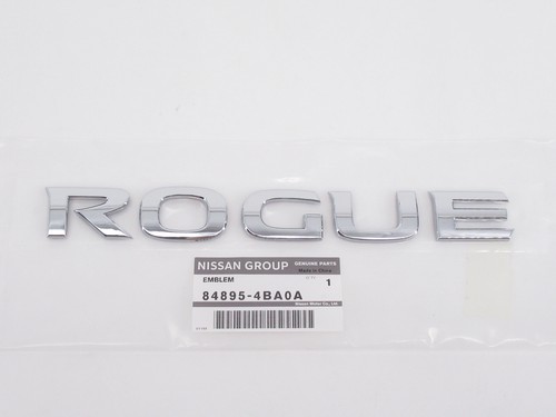 Genuine OEM Nissan 84895-4BA0A "Rogue" Rear Hatch Badge Nameplate ...