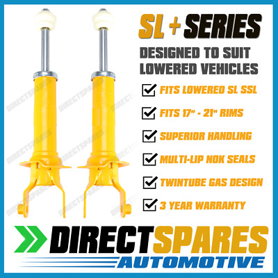 2 Rear Struts Holden Commodore VE Sedan S/Wagon Super Low SL SSL Shock ...