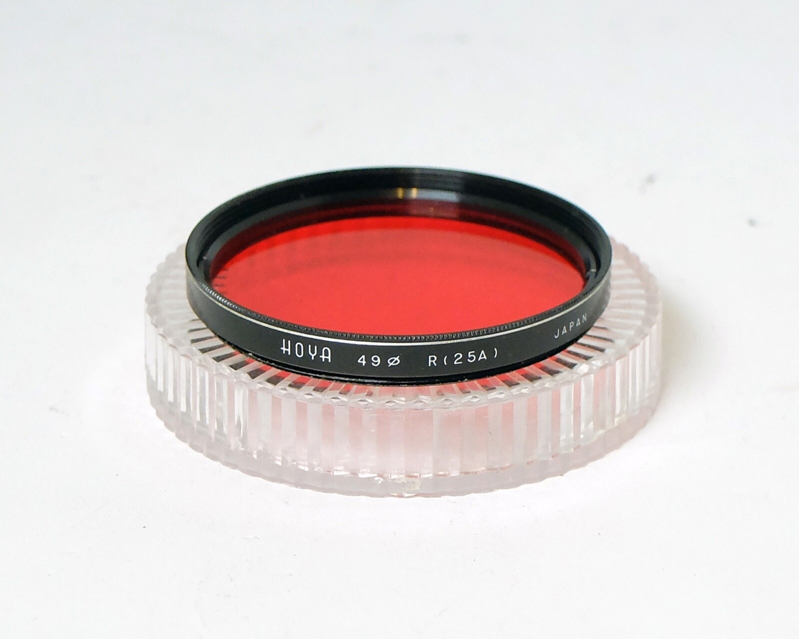 Hoya 49mm 49 mm Red R25A R B+W Filter Used 35mm SLR Film DSLR Digital ...