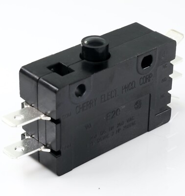 CHERRY E20-00A Plunger 2NO Snap Action 25A Micro Switch E20001A 0E2001A ...
