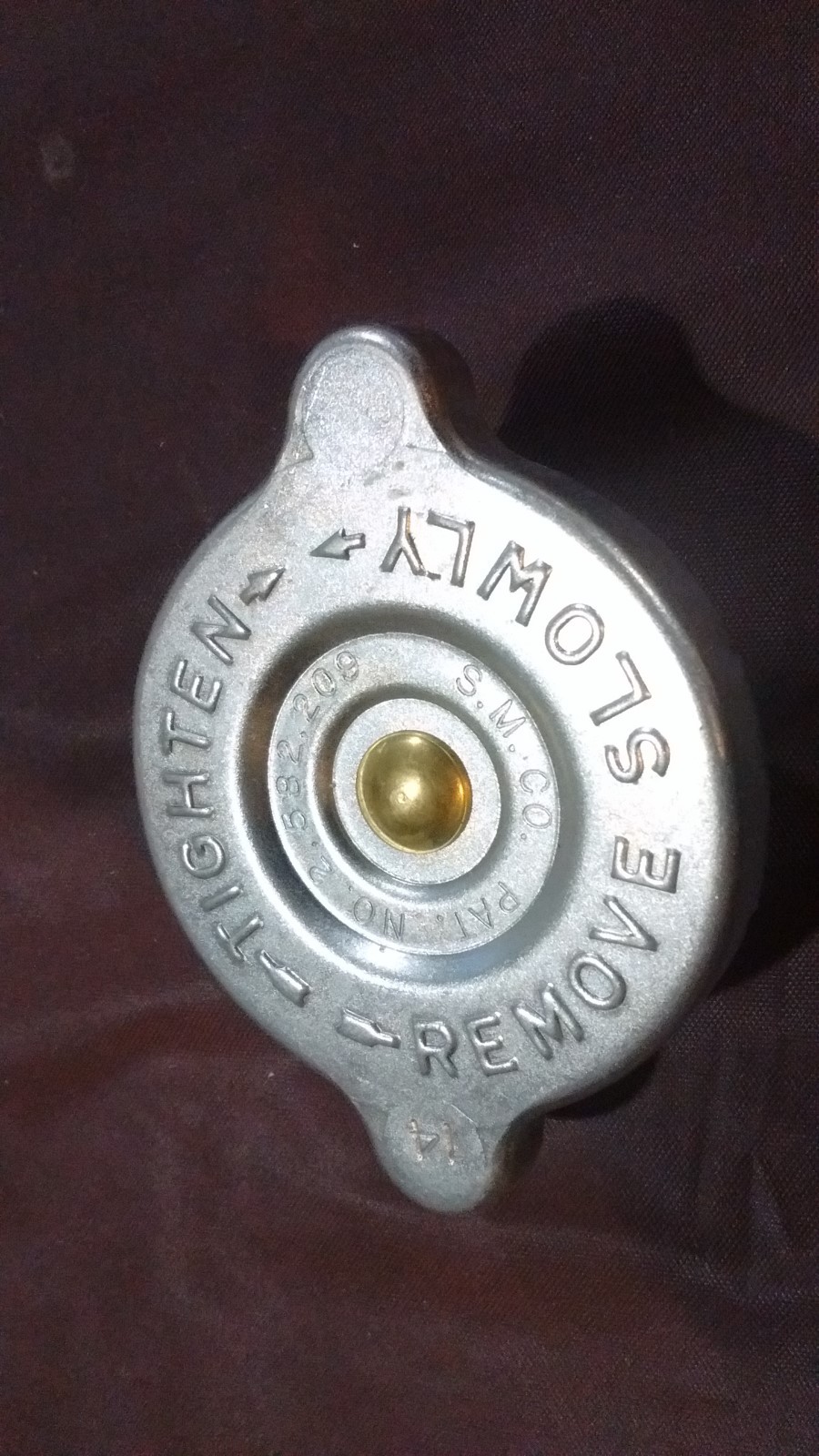 NEW original correct radiator cap 60-69 Dodge Plymouth Chrysler S.M.CO ...