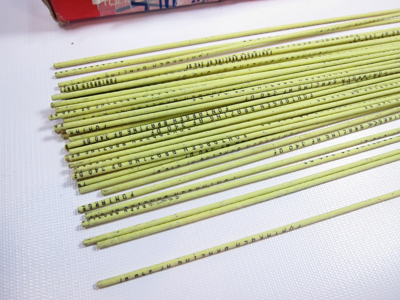 New Fontargen 78508 AF 340 DF 2.0MM X 500MM 40% Silver Brazing Rods ...