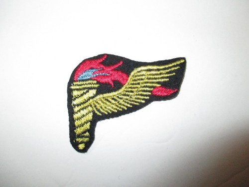 b6612 Vietnam US Airborne Pathfinder Sleeve patch on black 1950's-60's ...