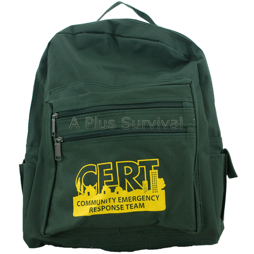 C.E.R.T. Logo Green Backpack - 5 Compartments! CERT | eBay