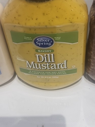 Silver Spring Sassy Horseradish 9.25 Oz Dill Mustard Whole Grain ...