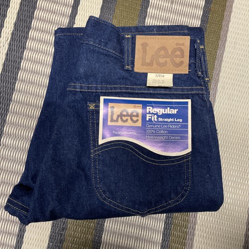 Vintage Lee Jeans Mens 32x34 Jeans Regular Fit Straight Leg | eBay