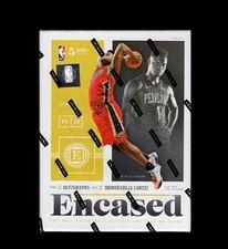 2019-20 Panini Encased Basketball Checklist, NBA Set Info, Boxes, Date