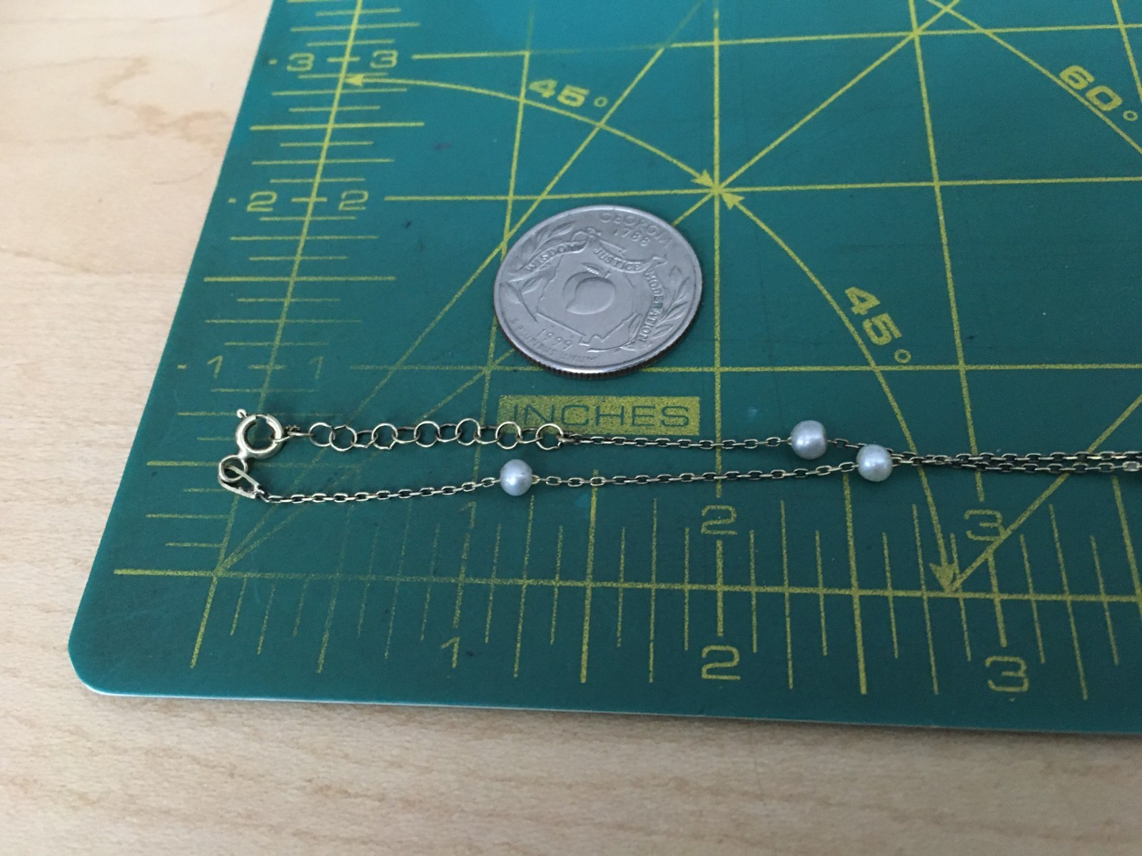 Vintage Necklace MARKED 925 STERLING SILVER Chain PEARL Jewelry lot y ...