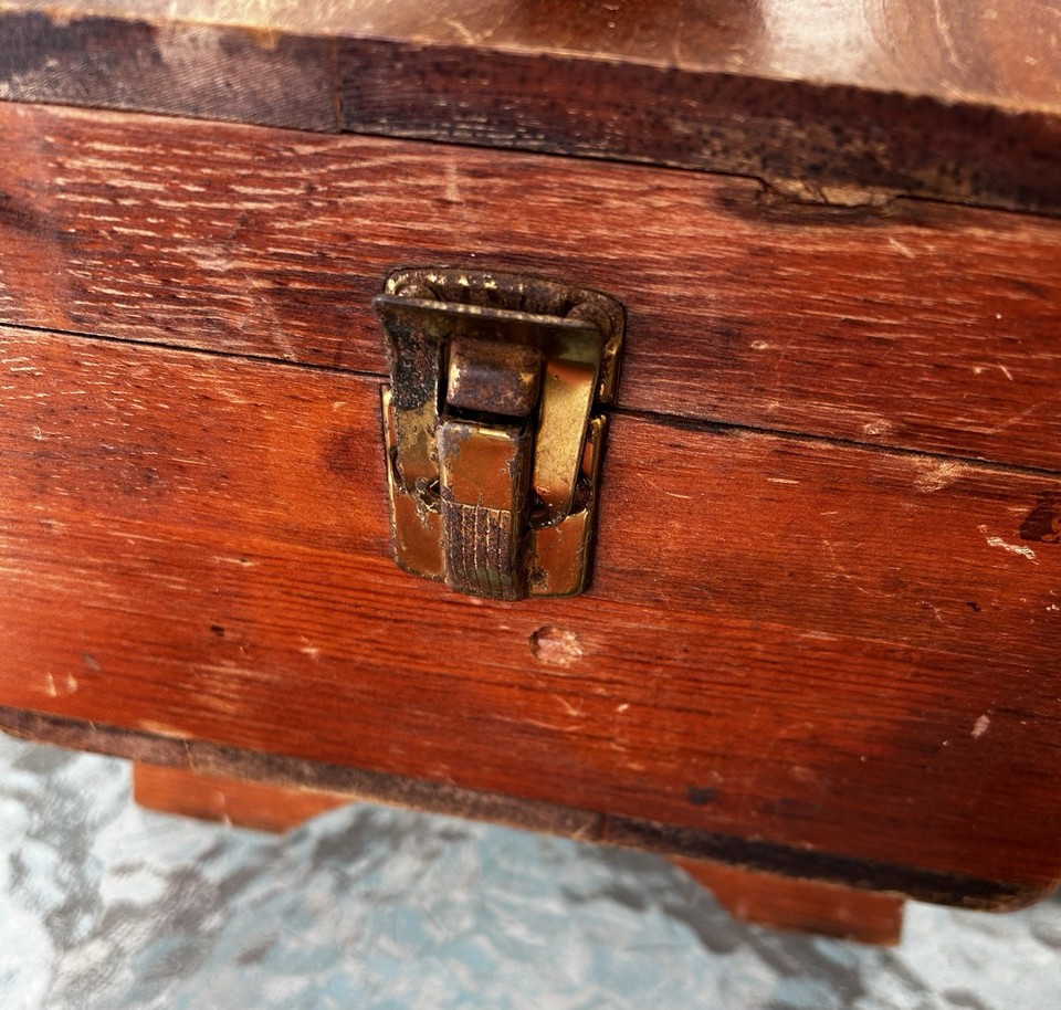 Grandpa's Huge Vintage Shoe Shine Junk Drawer Lot Brushes Polish Valet ...