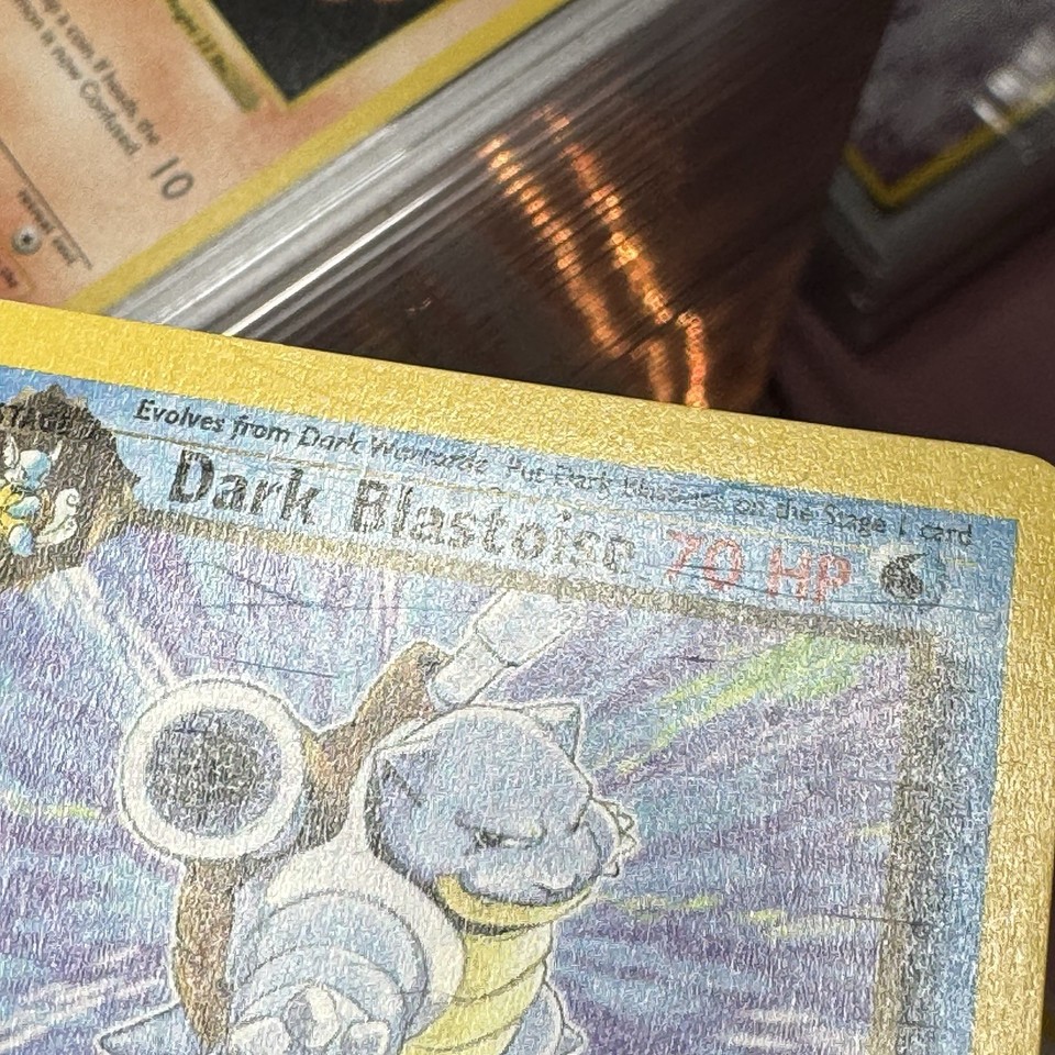 Dark Blastoise #20 1st Edition Team Rocket NON-Holo Pokemon HP 💦 | eBay