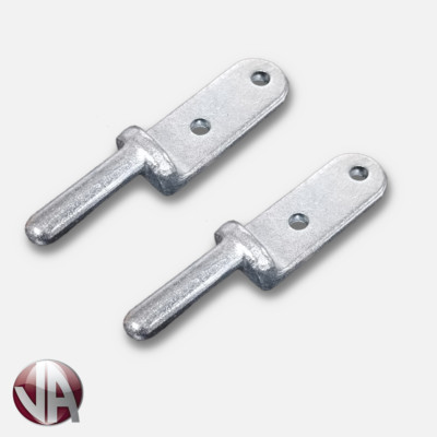 Trailer Gudgeon Pin Tailgate Truck Tipper 6" Bolt on Zinc Plated Hinge ...