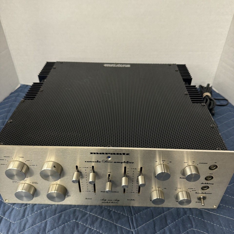 MARANTZ MODEL THIRTY INTEGRATED STEREO AMPLIFIER - SERVICED - CLEANED ...