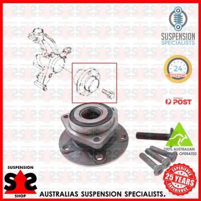 Front Axle Wheel Hub Suit VW Caddy 2.0 SDI CADDY III Box Body/MPV (2KA ...