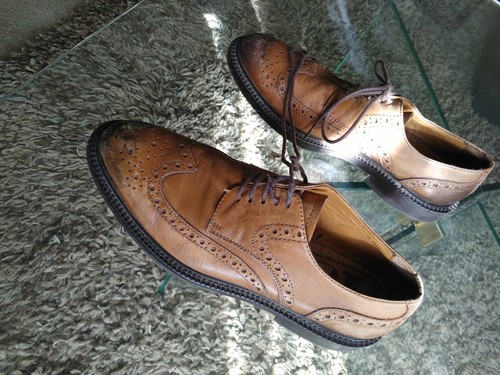 1901 Men's shoes, Leather full brogue! Rare finding! | eBay
