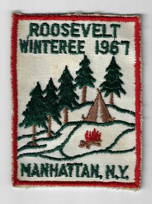 1967 Winteree Roosevelt Manhattan, NY RED Border [MX-4763] | eBay