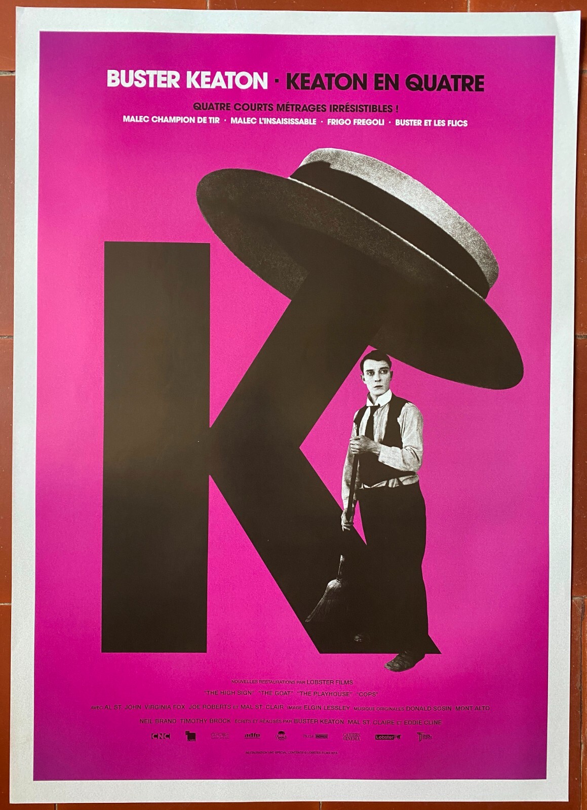 Poster Roll Buster Keaton IN Four Short Films 42x60cm | eBay