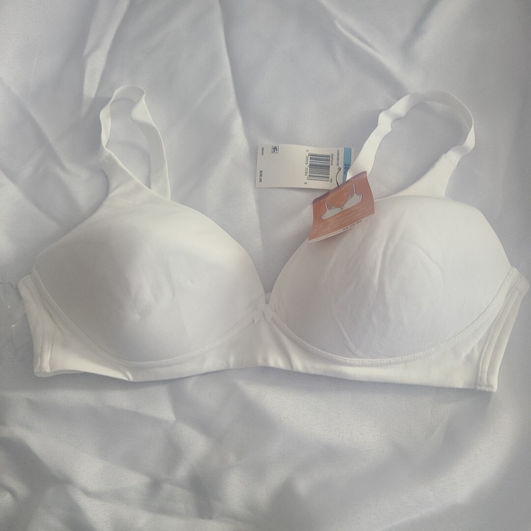 Warner's RN0141A Invisible Bliss Cotton Wirefree Bra with Lift 38C ...
