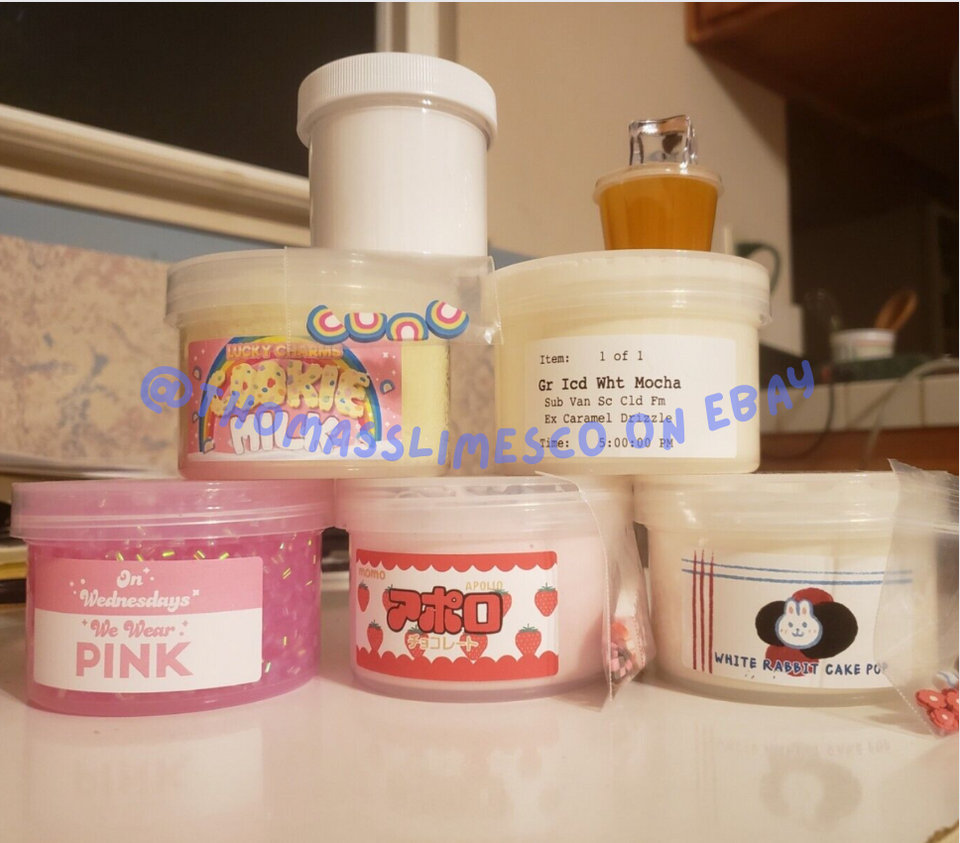 Mystery Famous Slime Shop Slime Peachybbies, Parakeet, Momo, Kawaii - 1 ...