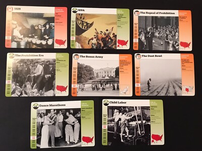 Great Depression Grolier Collector Cards | eBay