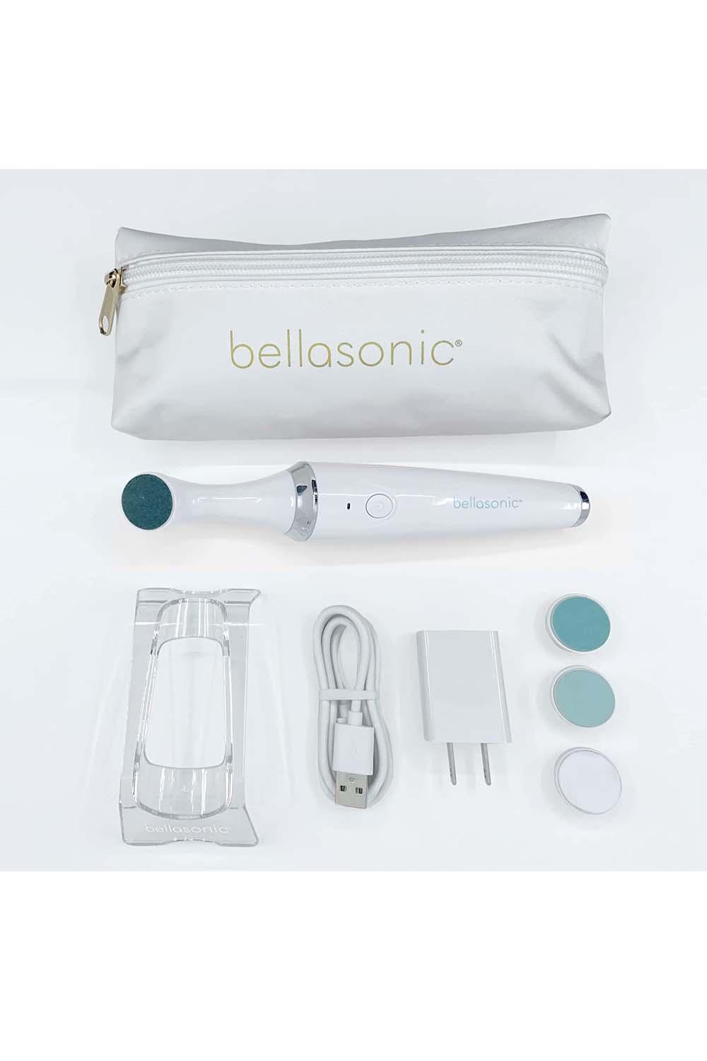 Bellasonic 4-in-1 Electric Nail File with Travel Bag Discs White | eBay