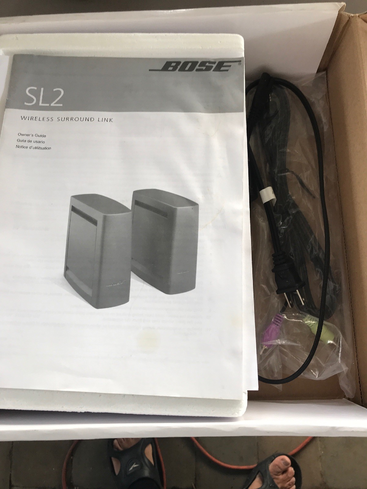 Barely Used Bose SL2 Main /Stereo Speakers In O Bose Box 100%Working ...