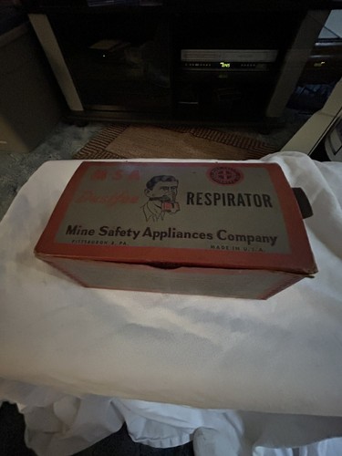 Vintage, MSA Dustfoe Respirator Mine Safety Appliances Co. Appears ...