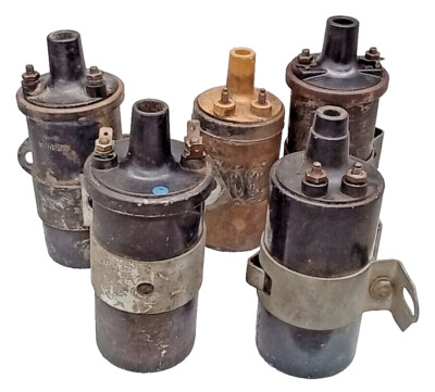 5 QTY Vintage IGNITION COILS | eBay