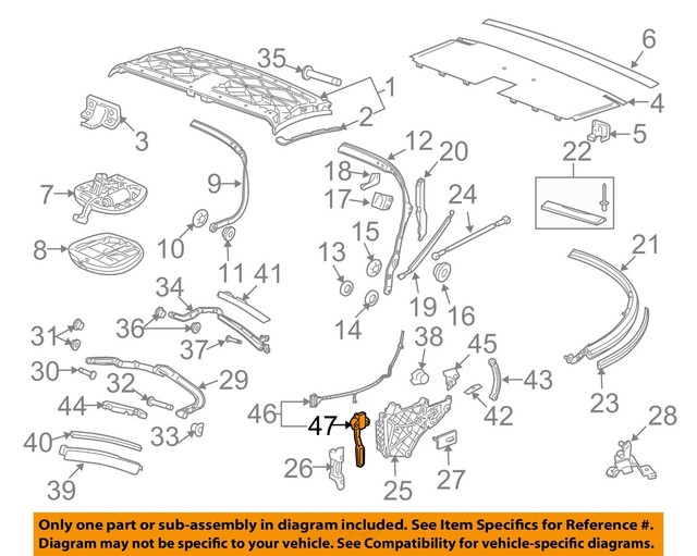 Porsche Carrera 996 Convertible Top Potentiometer Sensor 99661331302 ...
