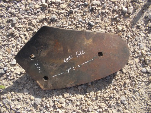 King 61C ORIGINAL EMBOSSED plow cover board horse drawn NOS VINTAGE Old ...