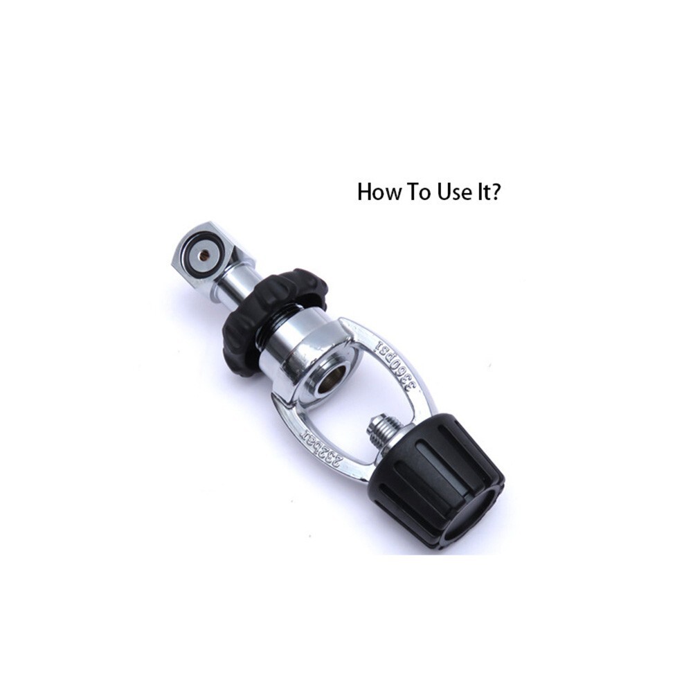 Tank Filling Adaptor Valve Convert BCD DIN to Yoke Valve for Scuba ...