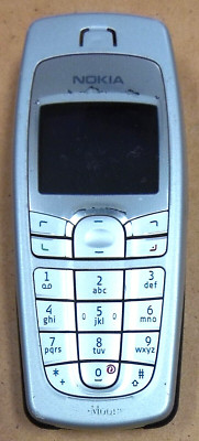 Nokia 6010 - Silver and Blue ( T-Mobile ) Cellular Phone / BLC-2 | eBay