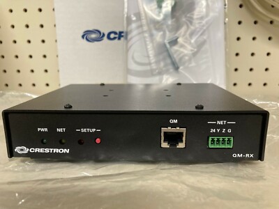 NEW Crestron QM-RX Quick Media Receiver RGB and Video Signal Routing ...