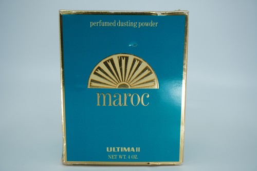 Vintage Ultima II Maroc Perfumed Dusting Powder 4 oz Musk Rose Scent ...
