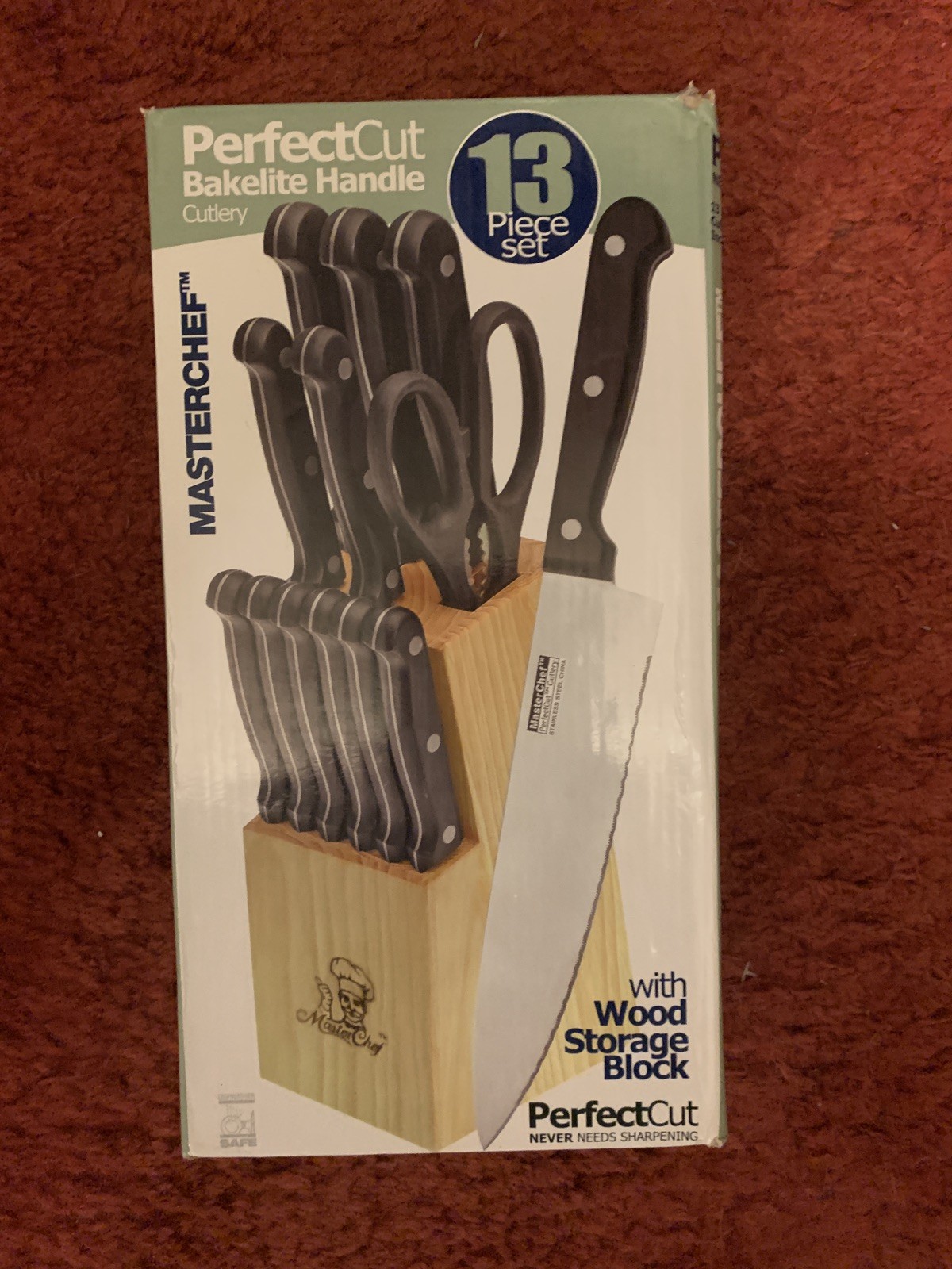 kitchen knife set block | eBay
