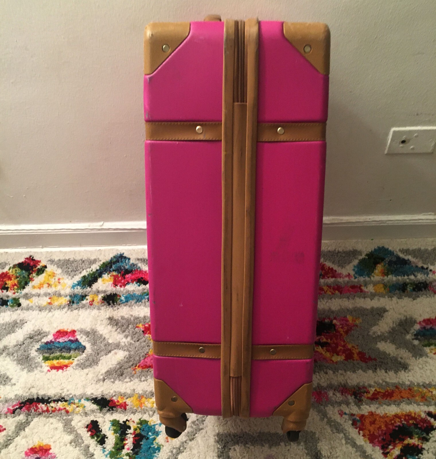 DVF Studio Suitcase Spinner Luggage Case Hardside Wheel Diane Von ...