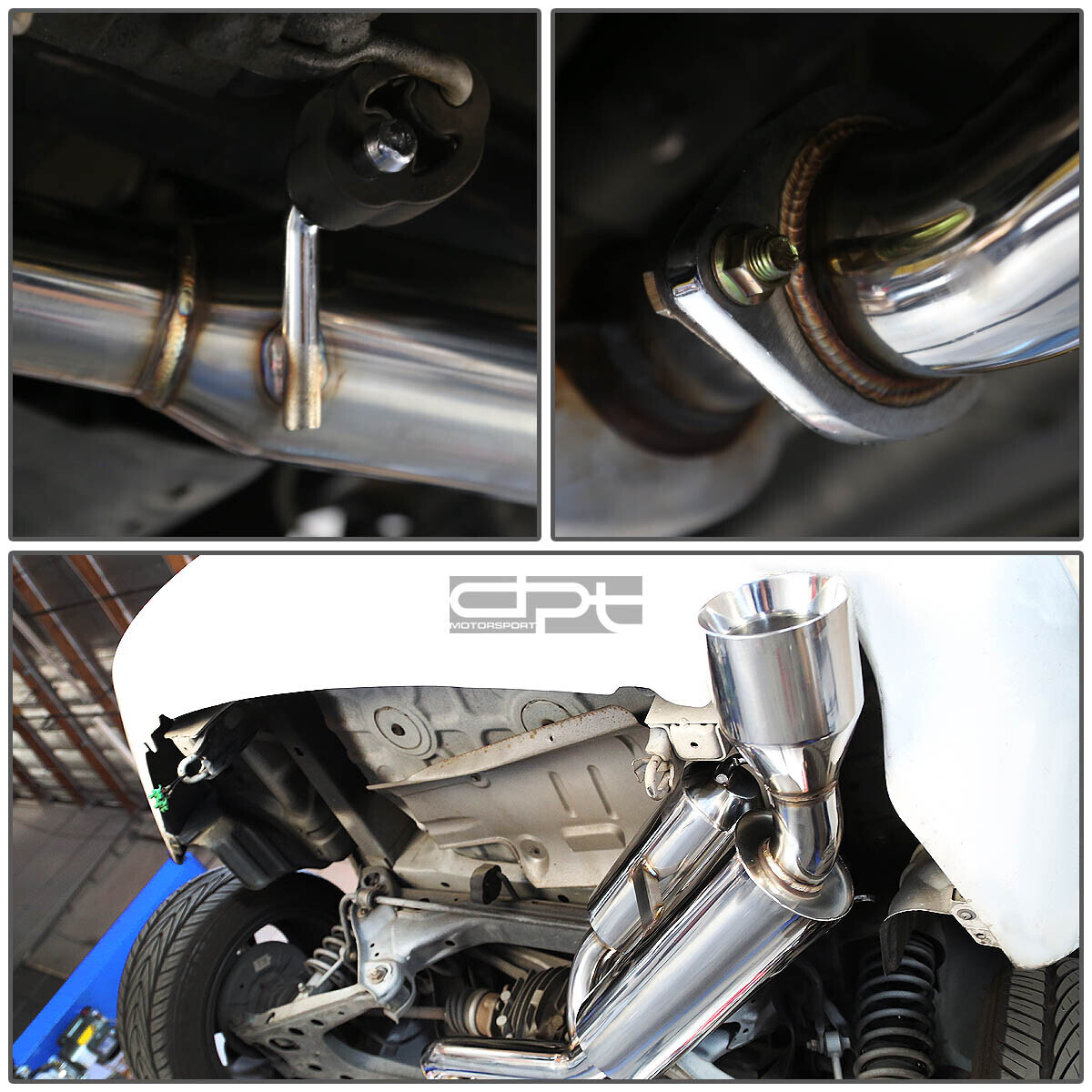 J2 1989-1999 MAZDA NA MIATA/MX5 STAINLESS CATBACK EXHAUST HI POWER ...