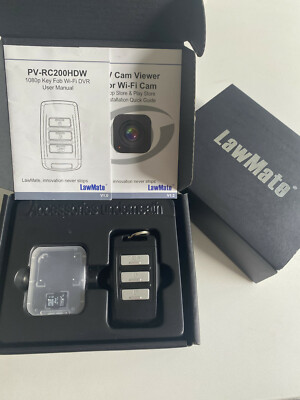 Lawmate PV-RC200HDW 1080p HD WiFi Covert Key Chain Wireless Mini Camera ...