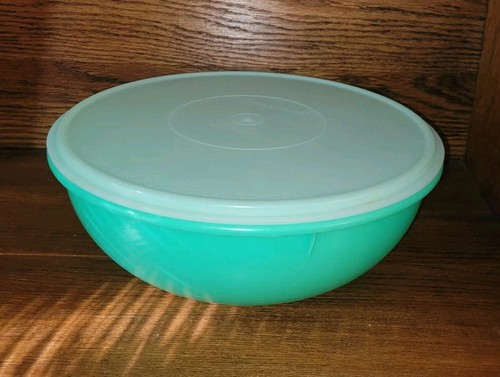 Vintage Tupperware Large Jadeite Green Fix-N-Mix Bowl #274 Tupper Seal ...