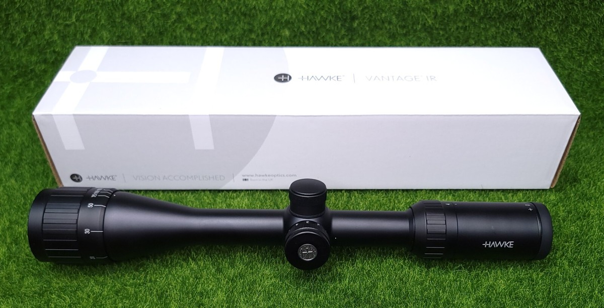 Red Dot For 17 Hmr Hawke Vantage IR 4-12x40 AO Rimfire 17HMR Calibrated ...