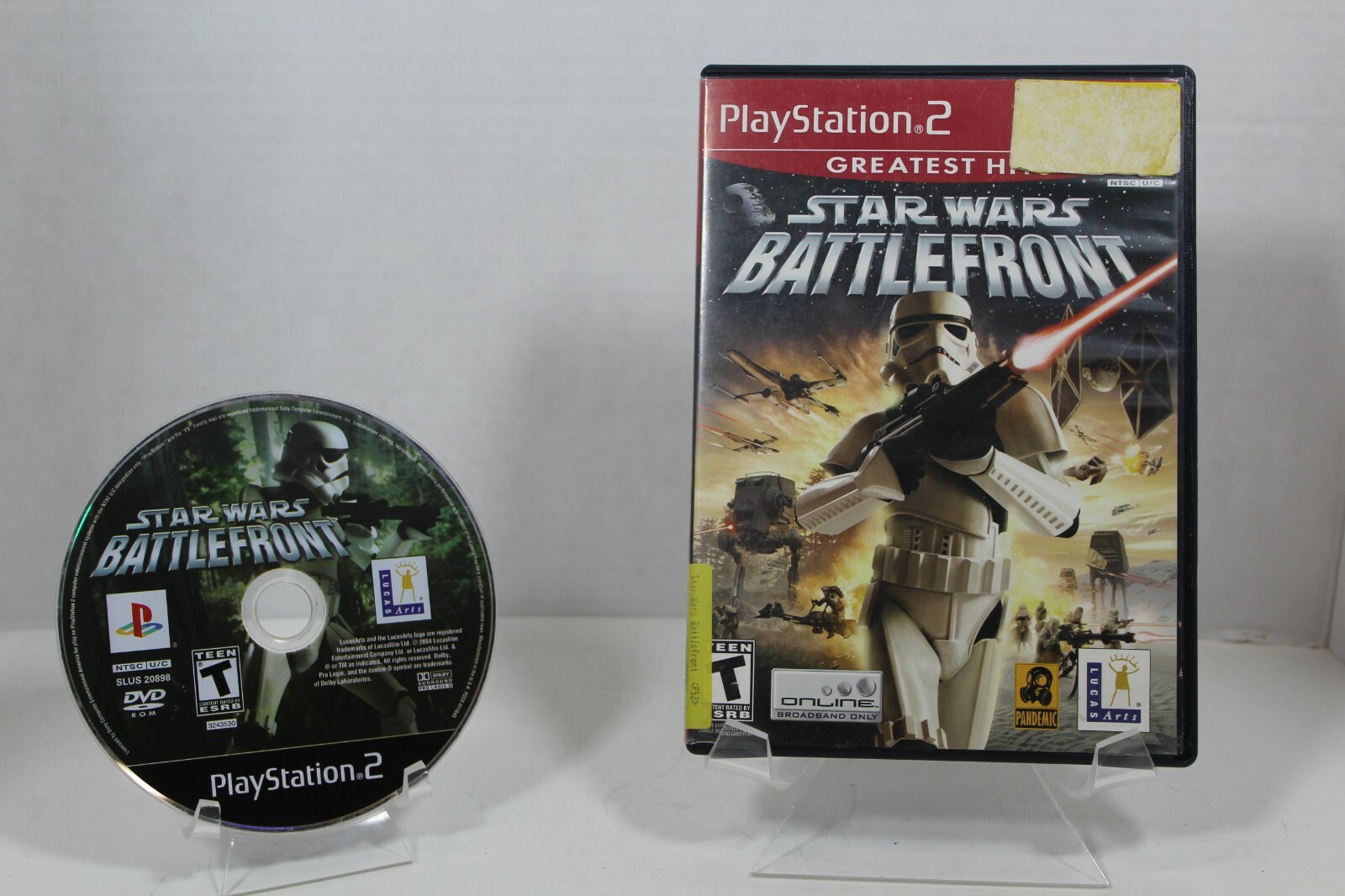 Star Wars Battlefront - PS2 - 2004 - Game & Case - TESTED - USED ...