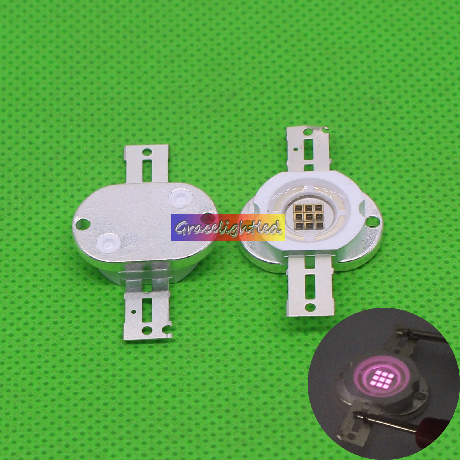 10W IR 850nm 940nm Infra-red Round High Power LED Chip Bead bulb Lamp 4 ...