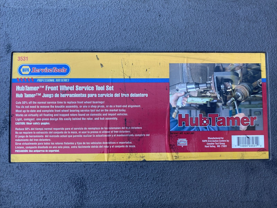 K-D Tools Hub Tamer #3531 Front Wheel Service Tool Set Made In USA | eBay